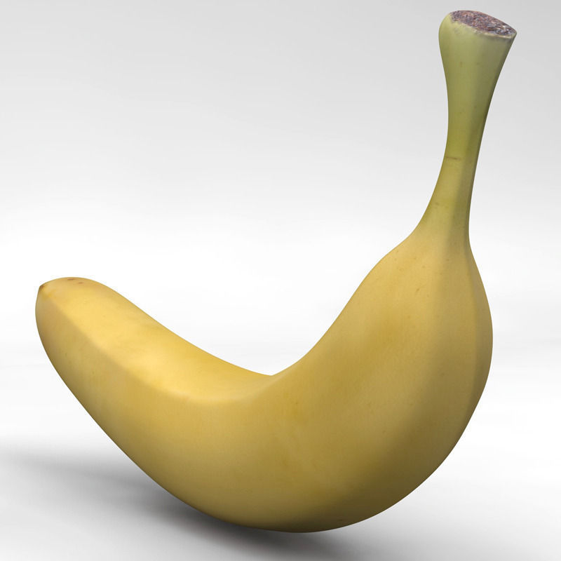 Banana 3D Model .obj .3ds .fbx .c4d - CGTrader.com