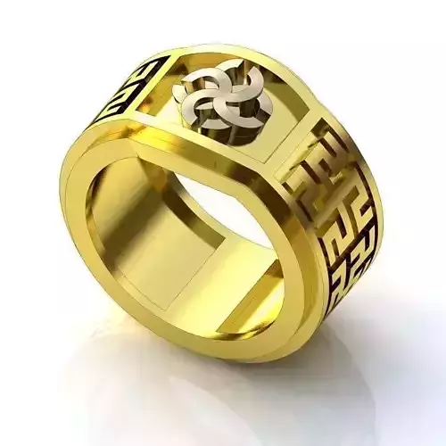 TAMIL OM RING free 3D model | CGTrader
