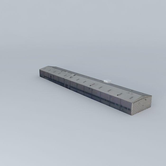 Another hangar in LAX, LA, CA, USA free 3D model | CGTrader