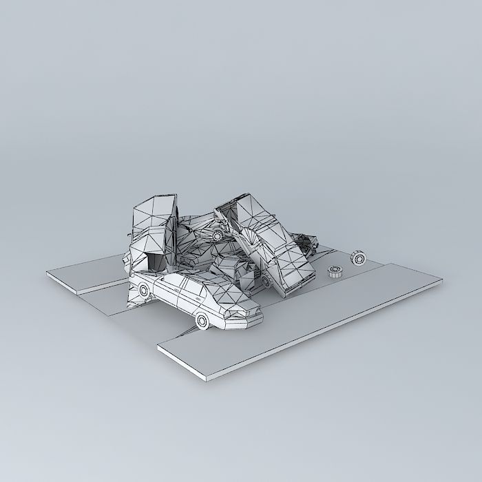 Hard Collision free 3D model | CGTrader