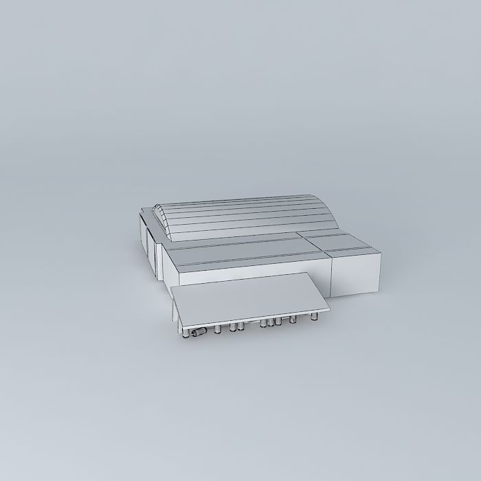 Hangar 831 at Keflavik International Airport free 3D model | CGTrader