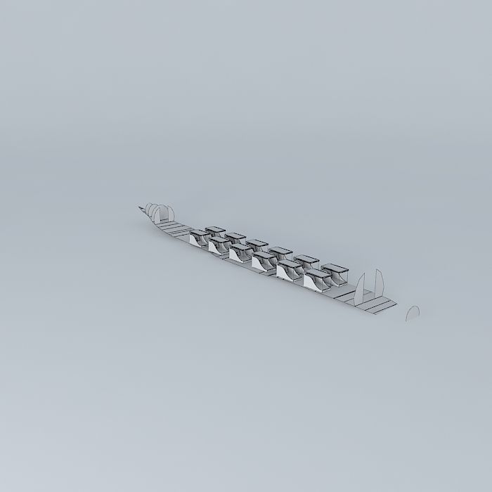 Embraer Erj 350 Interior free 3D model | CGTrader