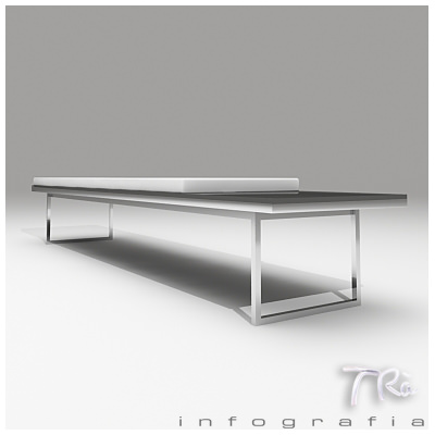 BENCH LOBBY SHOP CHICAGO 3D model | CGTrader