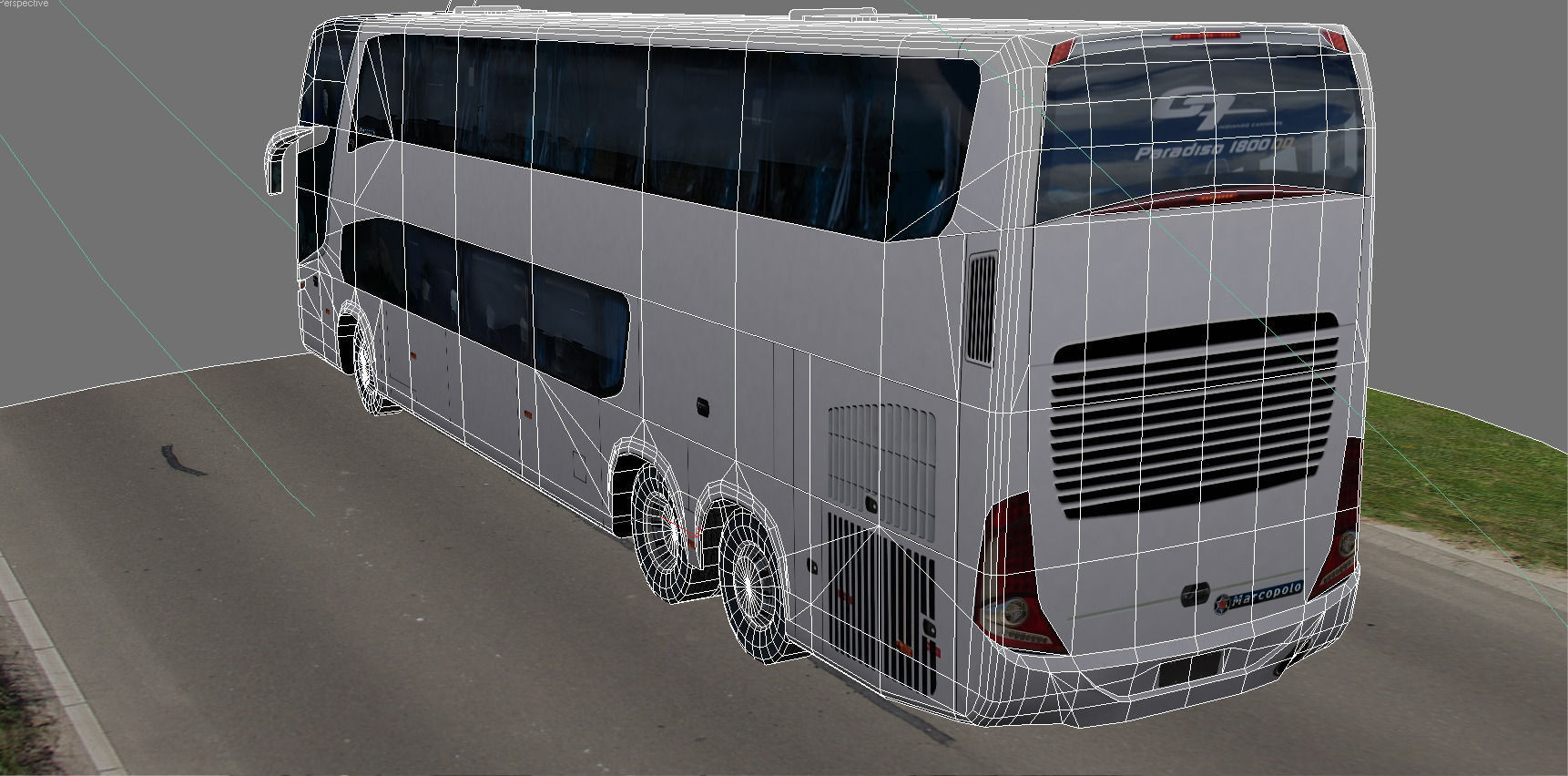 3D model Marcopolo G7 Paradiso 1800DD bus VR / AR / low-poly rigged | CGTrader