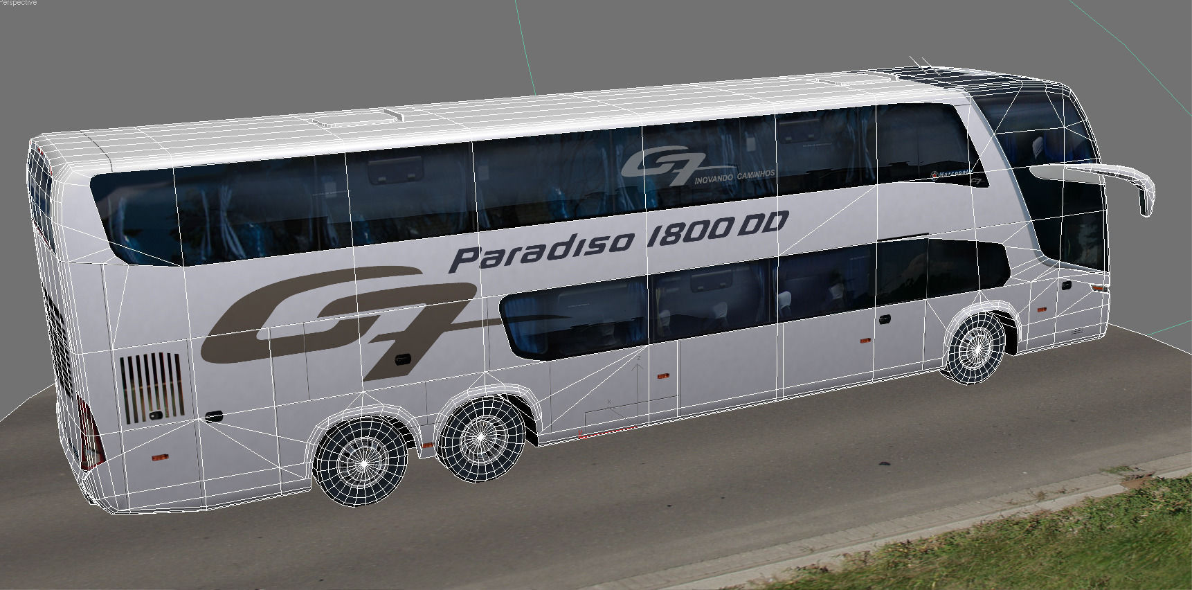 3D model Marcopolo G7 Paradiso 1800DD bus VR / AR / low-poly rigged | CGTrader