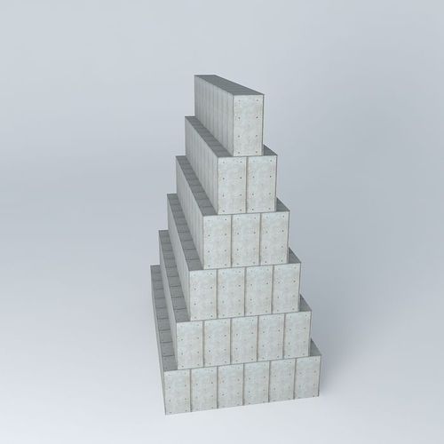 Cement Blocks free 3D Model MAX OBJ 3DS FBX STL DAE | CGTrader.com