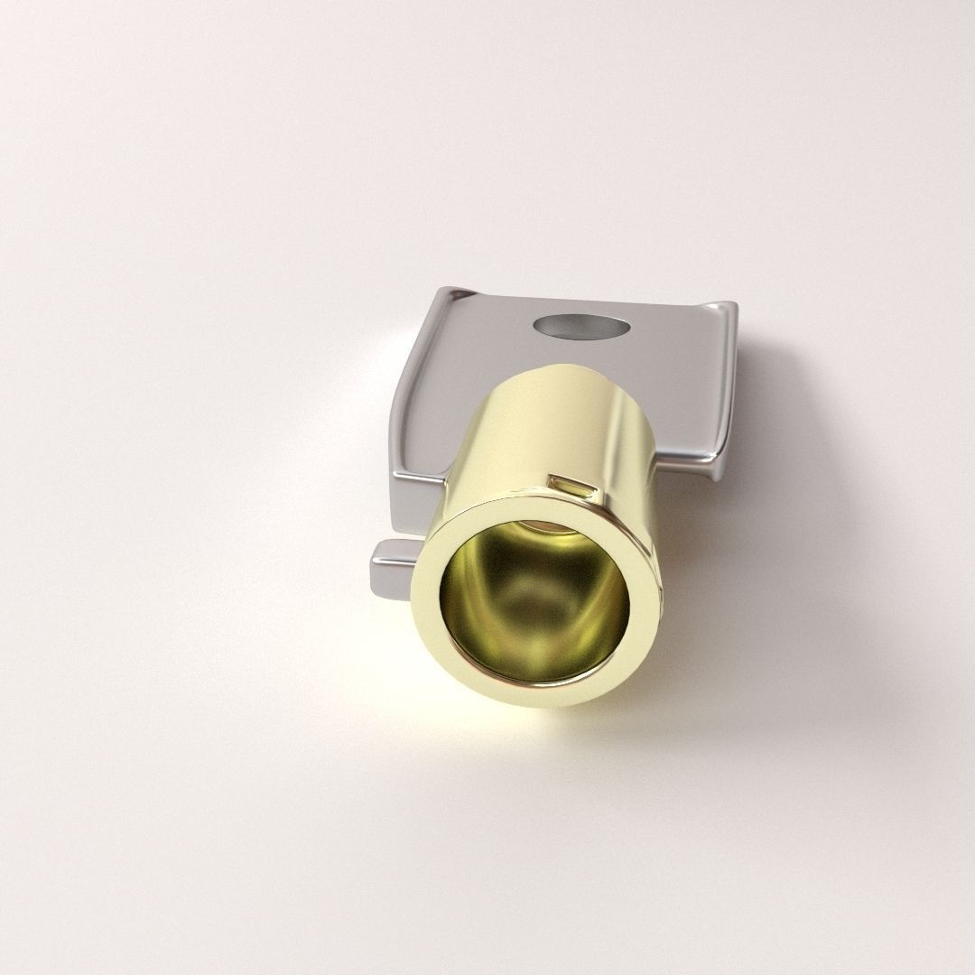 Tubular Key 3D model | CGTrader
