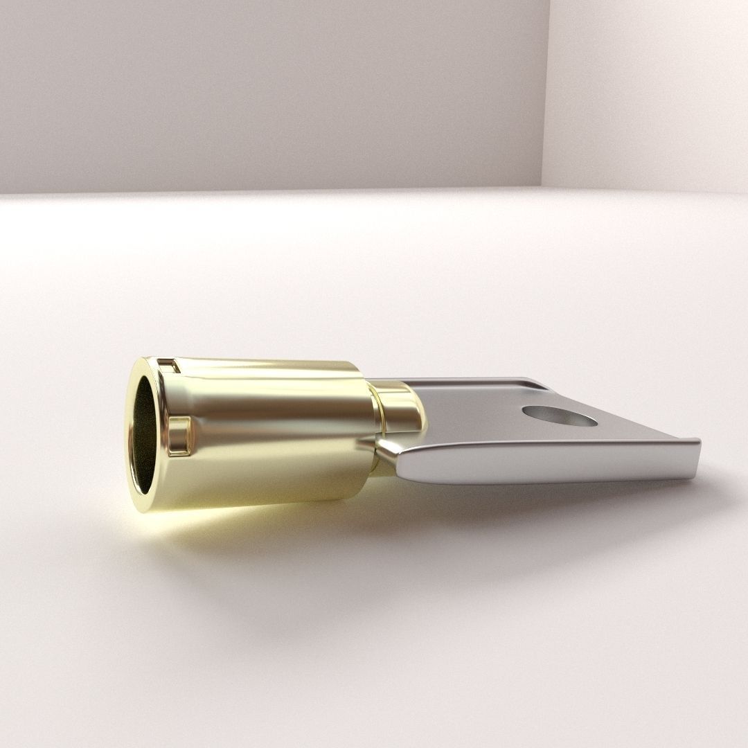 Tubular Key 3D model | CGTrader
