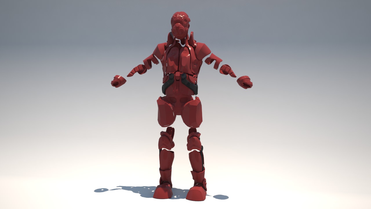 Futuristic armor 3D Model 3D printable .max .stl - CGTrader.com