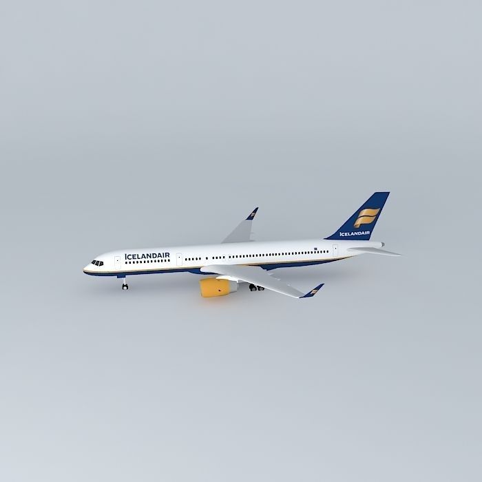 Icelandair Boeing 757 200W {REDUX} EDIT 2 free 3D model | CGTrader