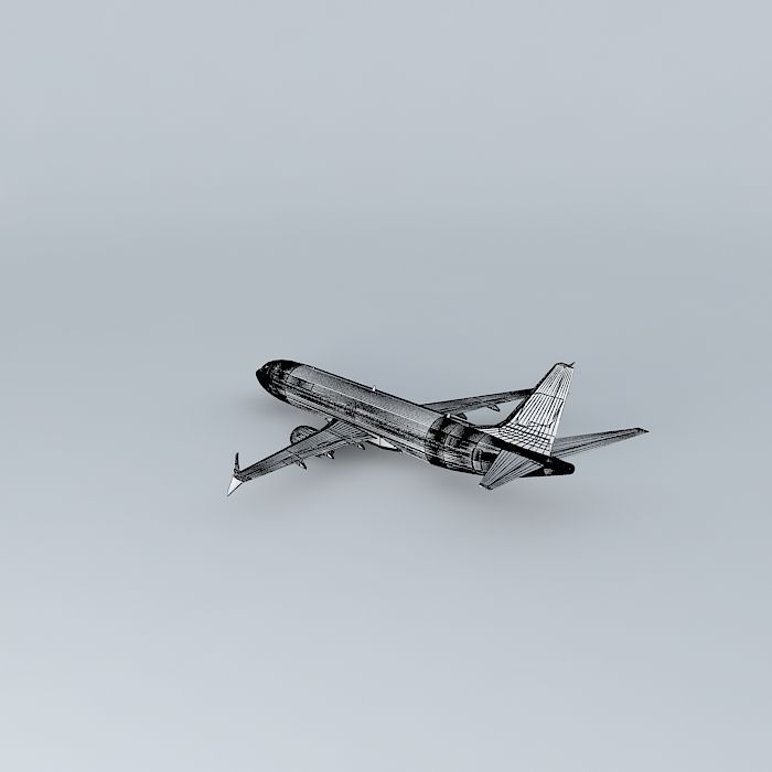Icelandair Boeing 737 MAX 8 3D model | CGTrader