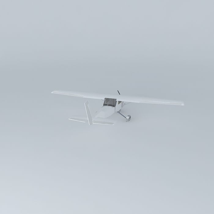 Template Cessna 152 free 3D model | CGTrader