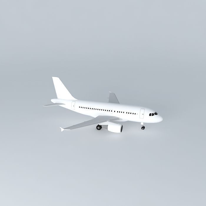 Template Airbus A318 3D model | CGTrader