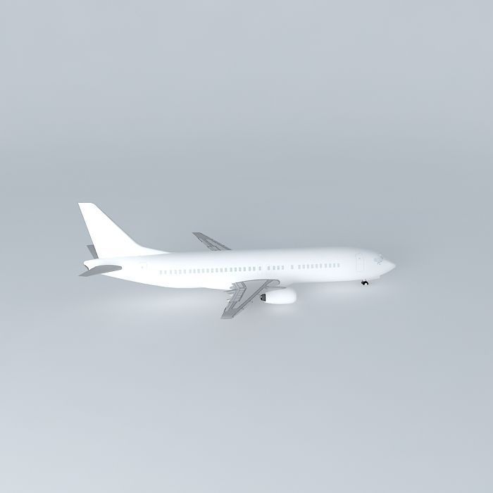 Template Boeing 737 400 737 Classic free 3D model | CGTrader