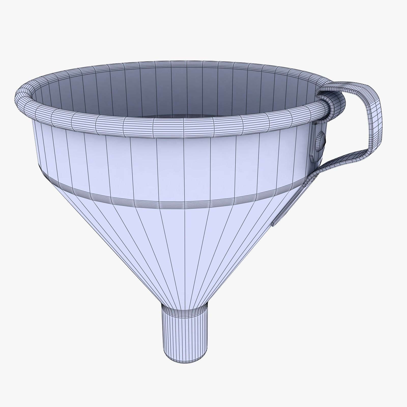 Funnel 3D Model Game ready .max .obj .3ds .fbx .dxf - CGTrader.com