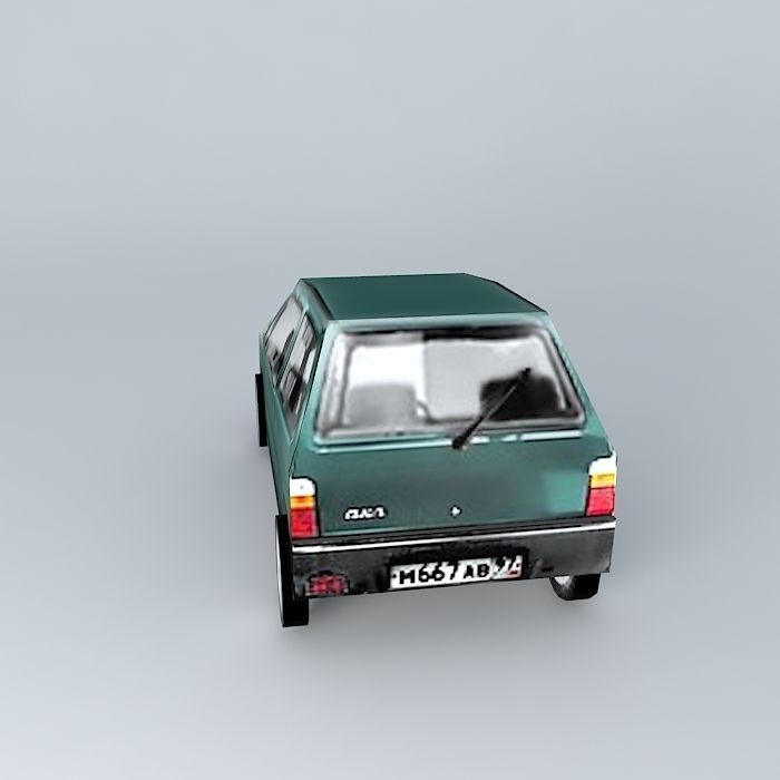 Russian car OKA free 3D model | CGTrader
