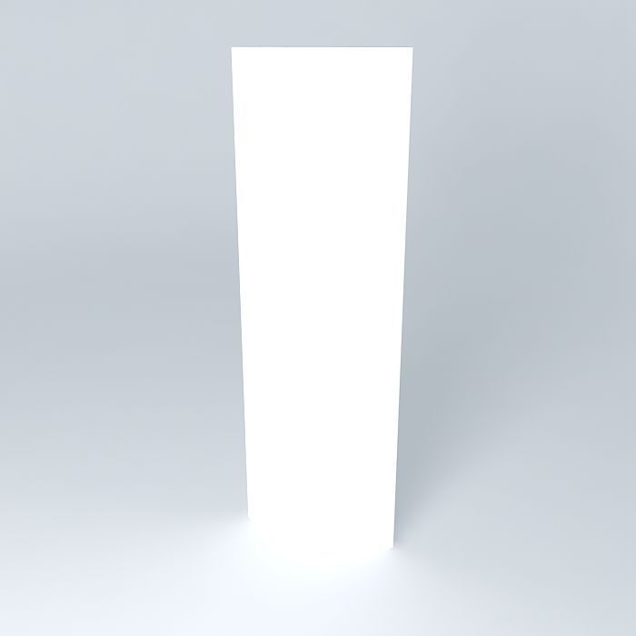 curtain column free 3D model | CGTrader