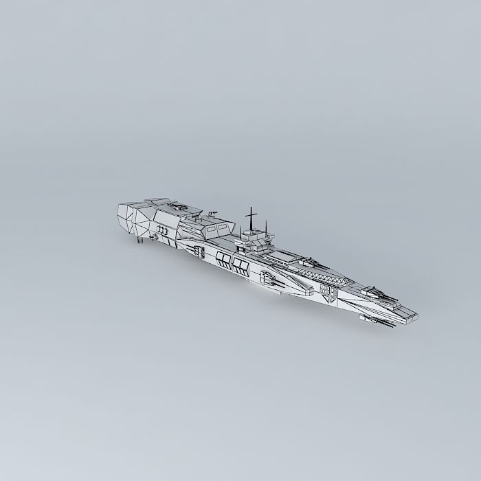 XB Vasco Da Gama Battleship Magellan class free 3D model | CGTrader