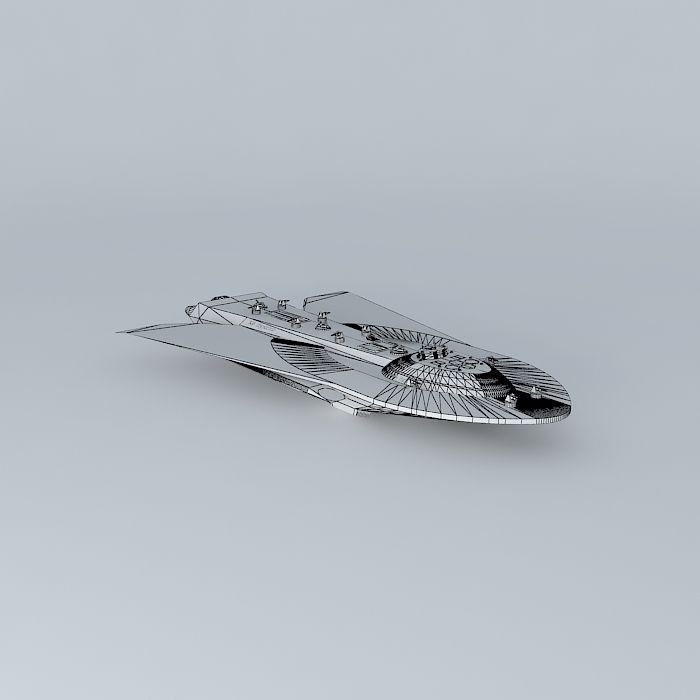 XB Hyperion Battleship class free 3D model | CGTrader