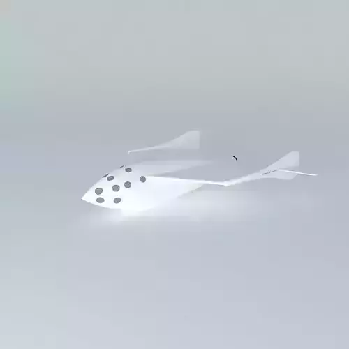 Scaled Composites Space Ship One free 3D model | CGTrader