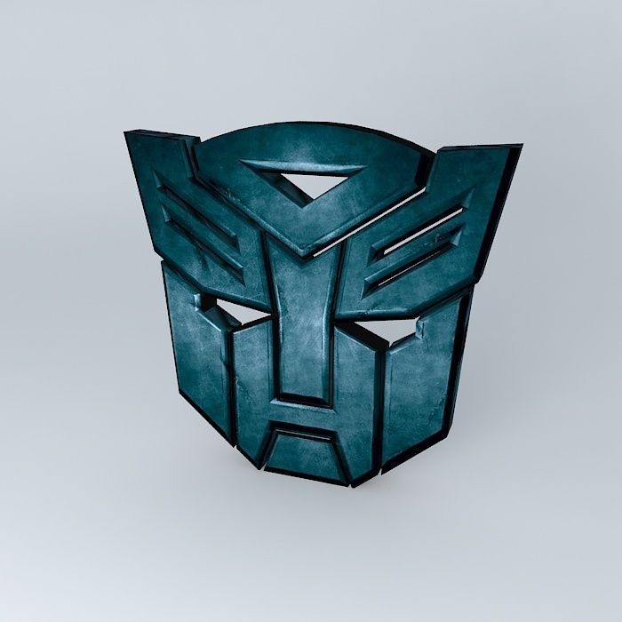 Transformers logo free 3D model | CGTrader
