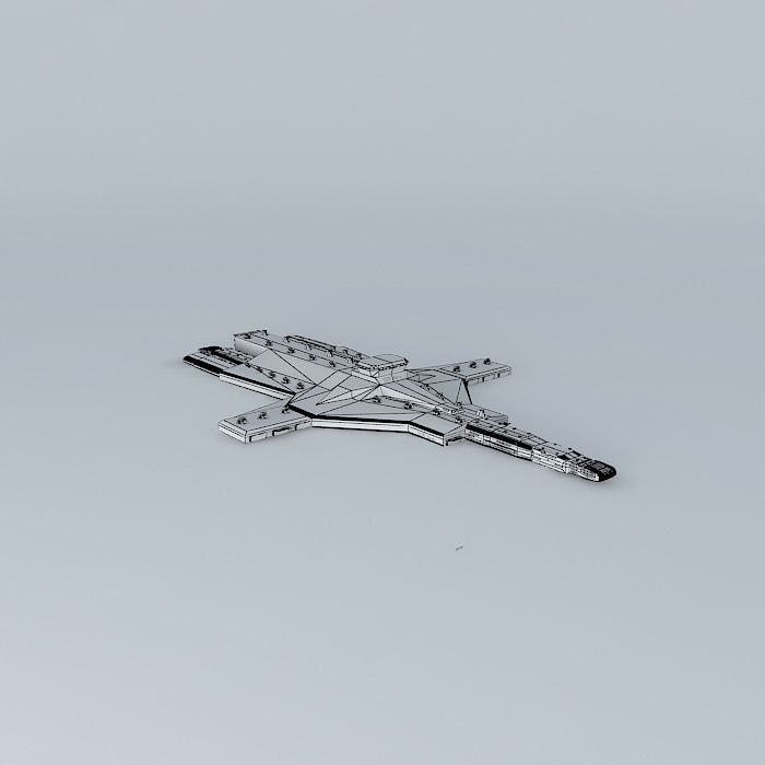 IGN Sara Fortress class free 3D model | CGTrader