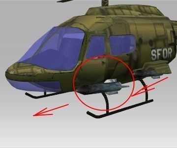 Bell 406 Helicopter 3D model | CGTrader