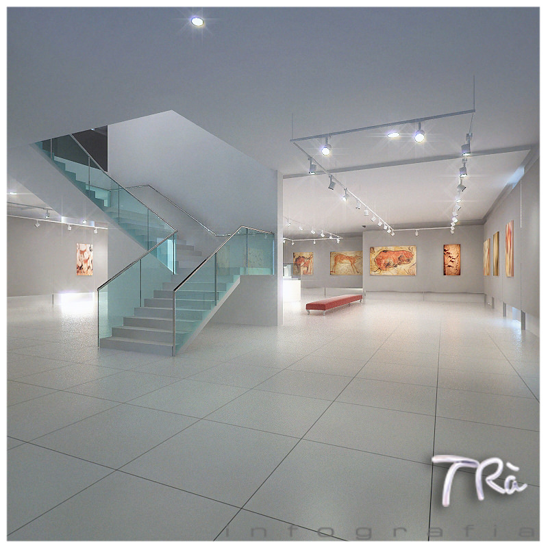 EXHIBITION HALL 3D model | CGTrader