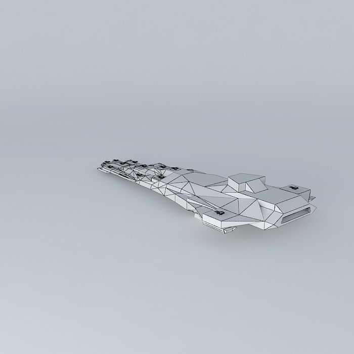 SDS Saturn Destroyer Class free 3D model | CGTrader