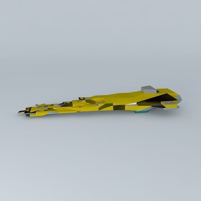 SDS Saturn Destroyer Class free 3D model | CGTrader