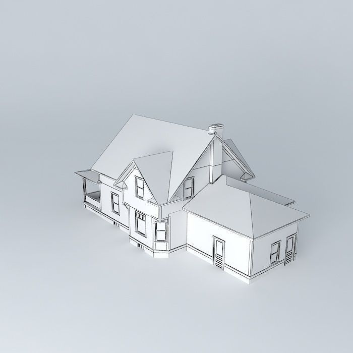Farm House free 3D model | CGTrader