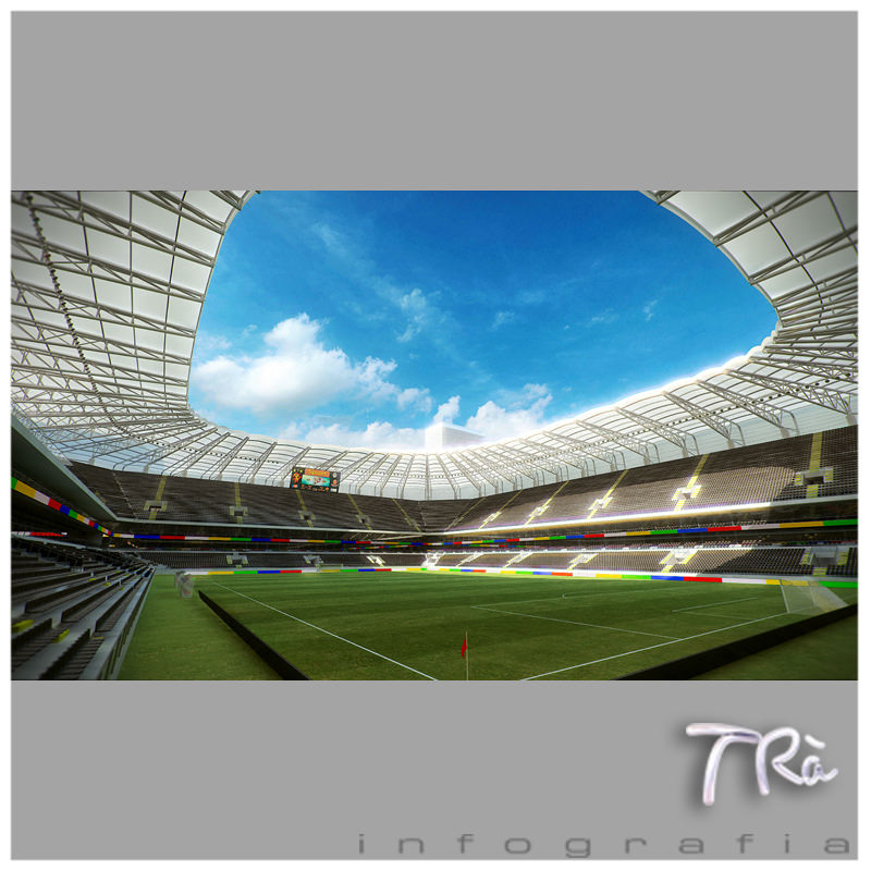 FOOTBALL STADIUM FACILITIES 3D model | CGTrader