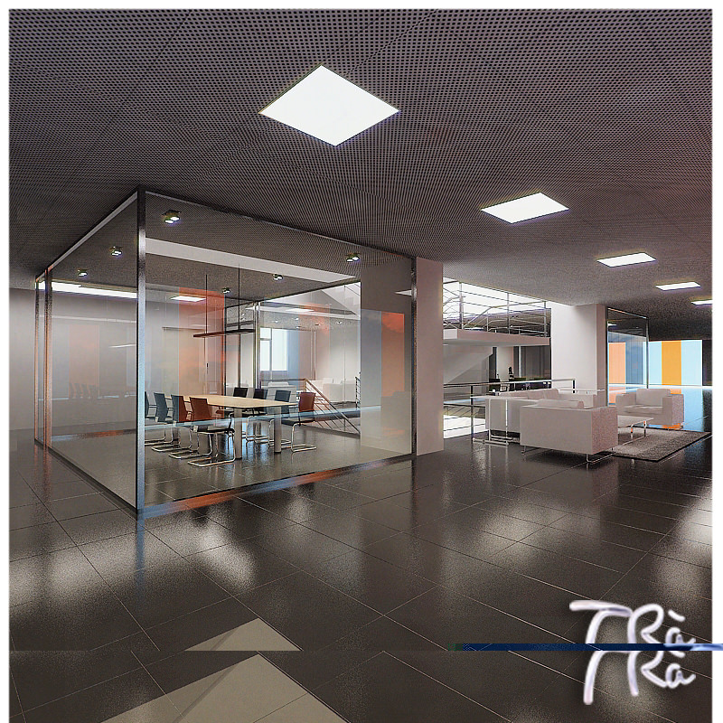 FULL OFFICE INTERIOR 3D model | CGTrader