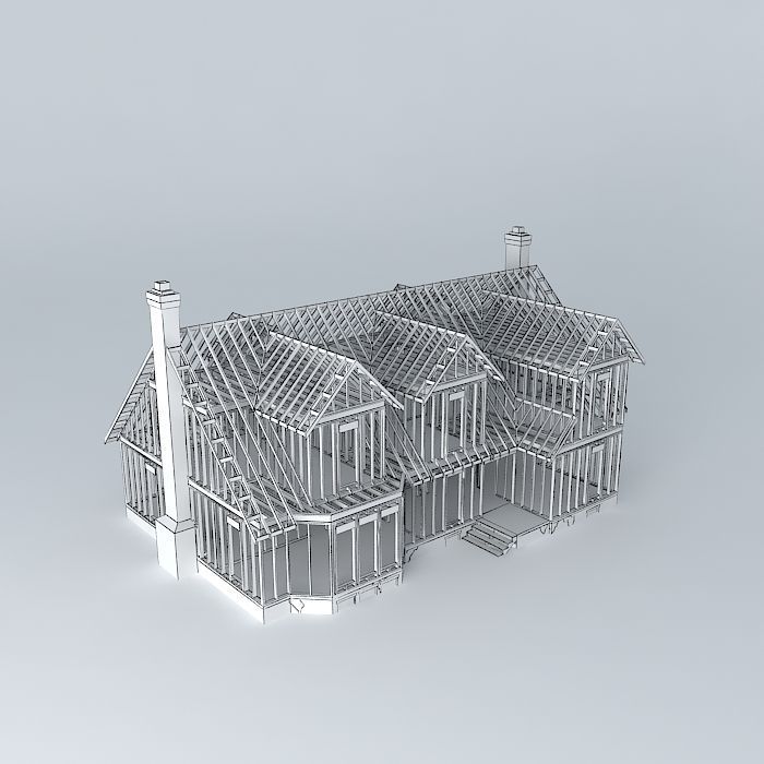 House Framework free 3D model | CGTrader