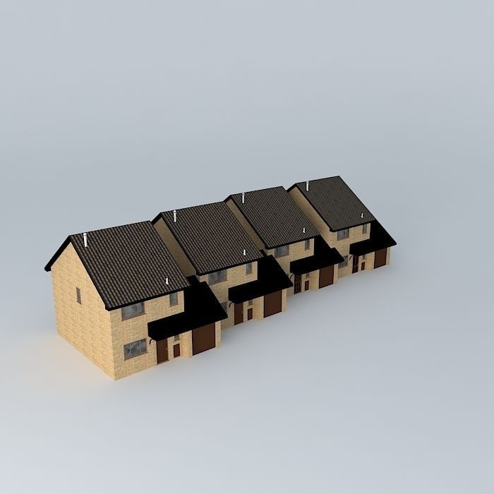 Dursley House free 3D model | CGTrader