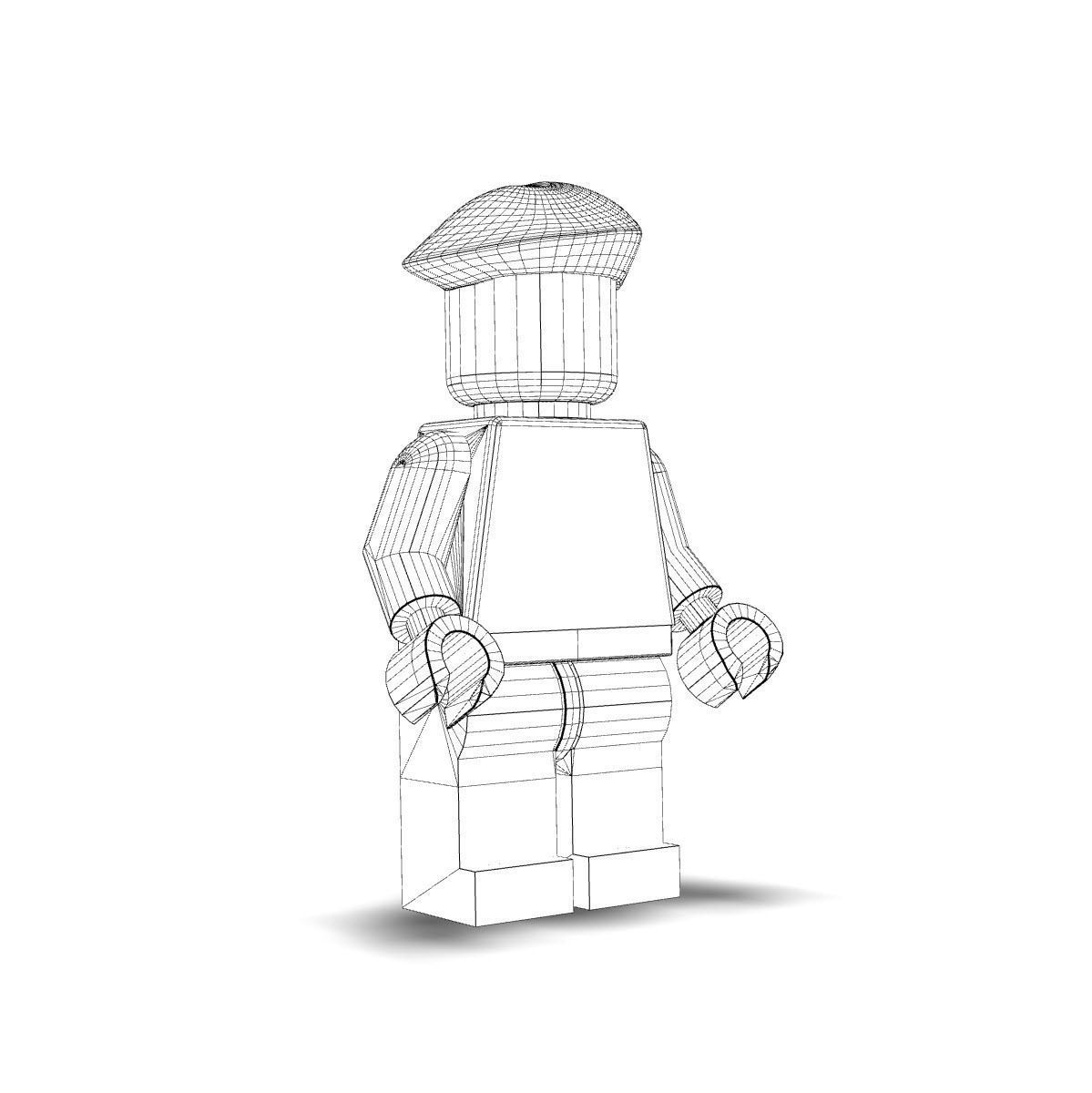 Sad Mime Lego 3D model | CGTrader