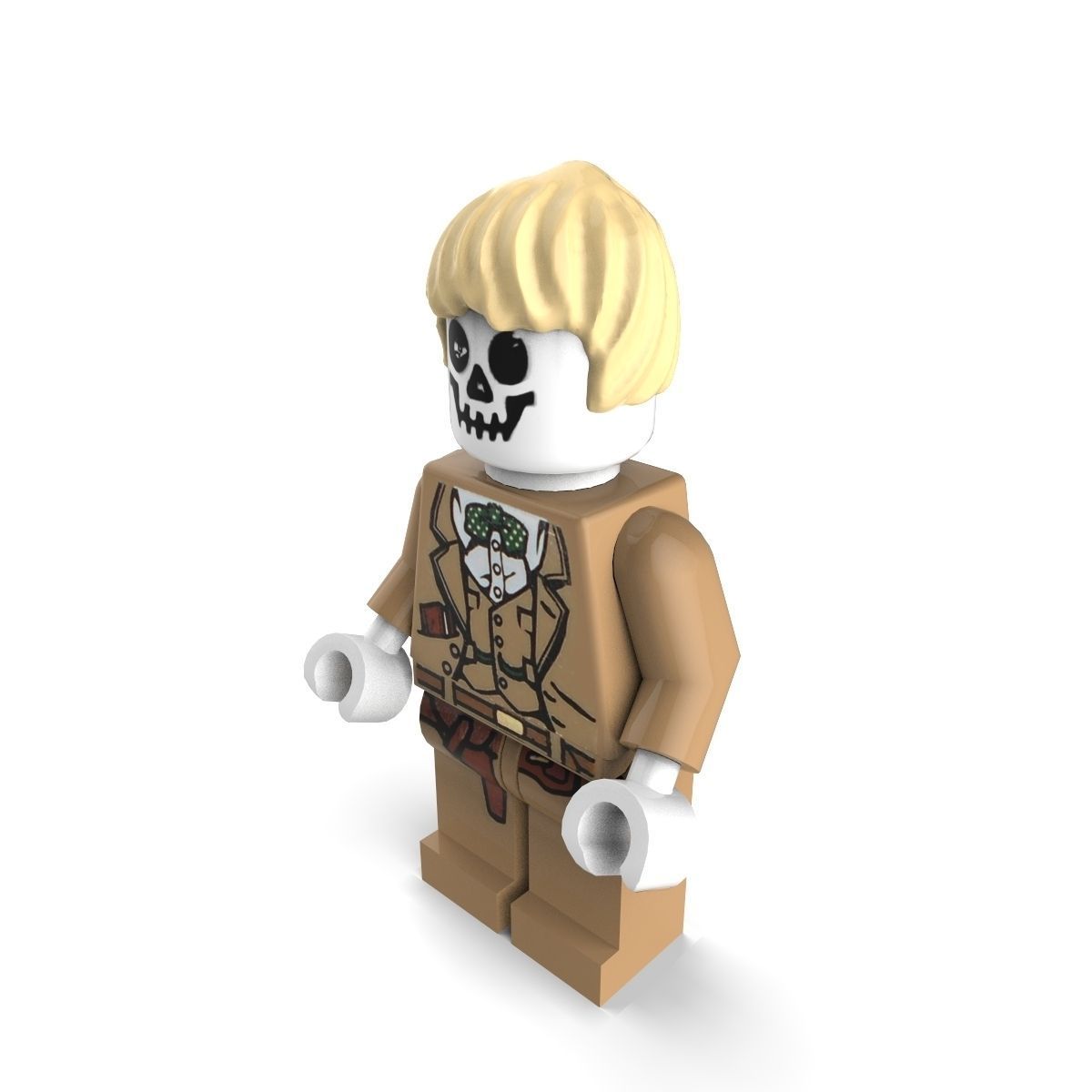 The Creep lego minifigure in outfit 3D model | CGTrader