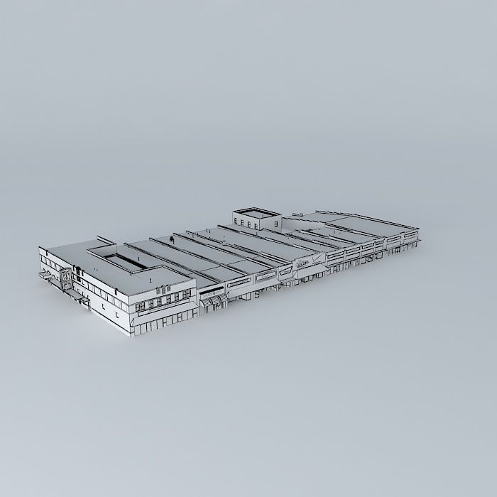 Main Street free 3D model | CGTrader