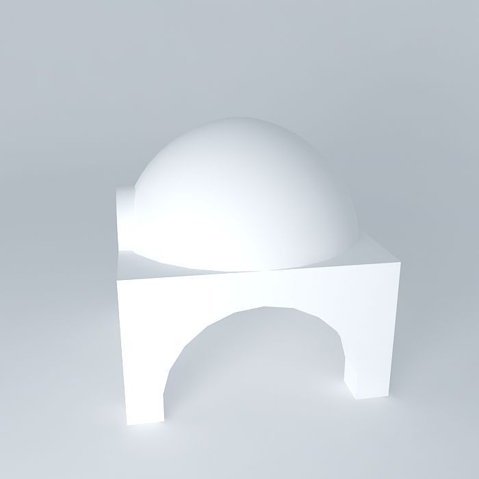 OVEN WOOD KATIA free 3D model | CGTrader