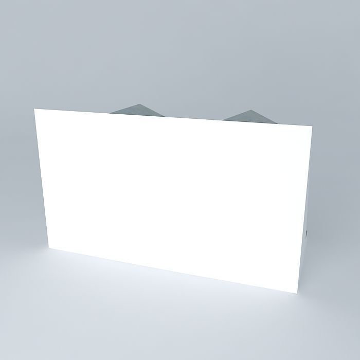 PASSMORE EDWARDS INSTITUTE - Front Elevation 3D Sketch 3D model | CGTrader