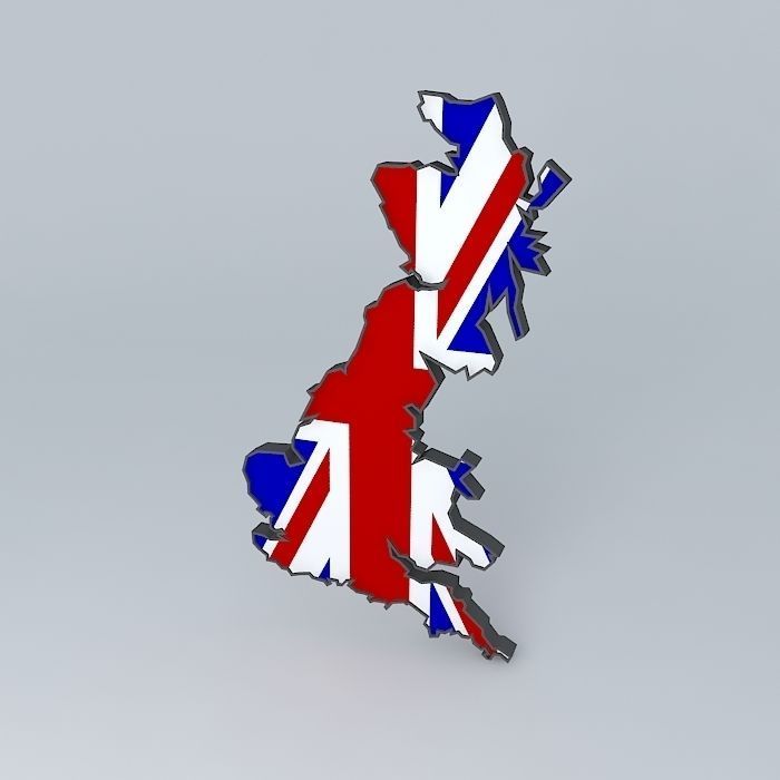 UK United Kingdom Flag 3D model | CGTrader