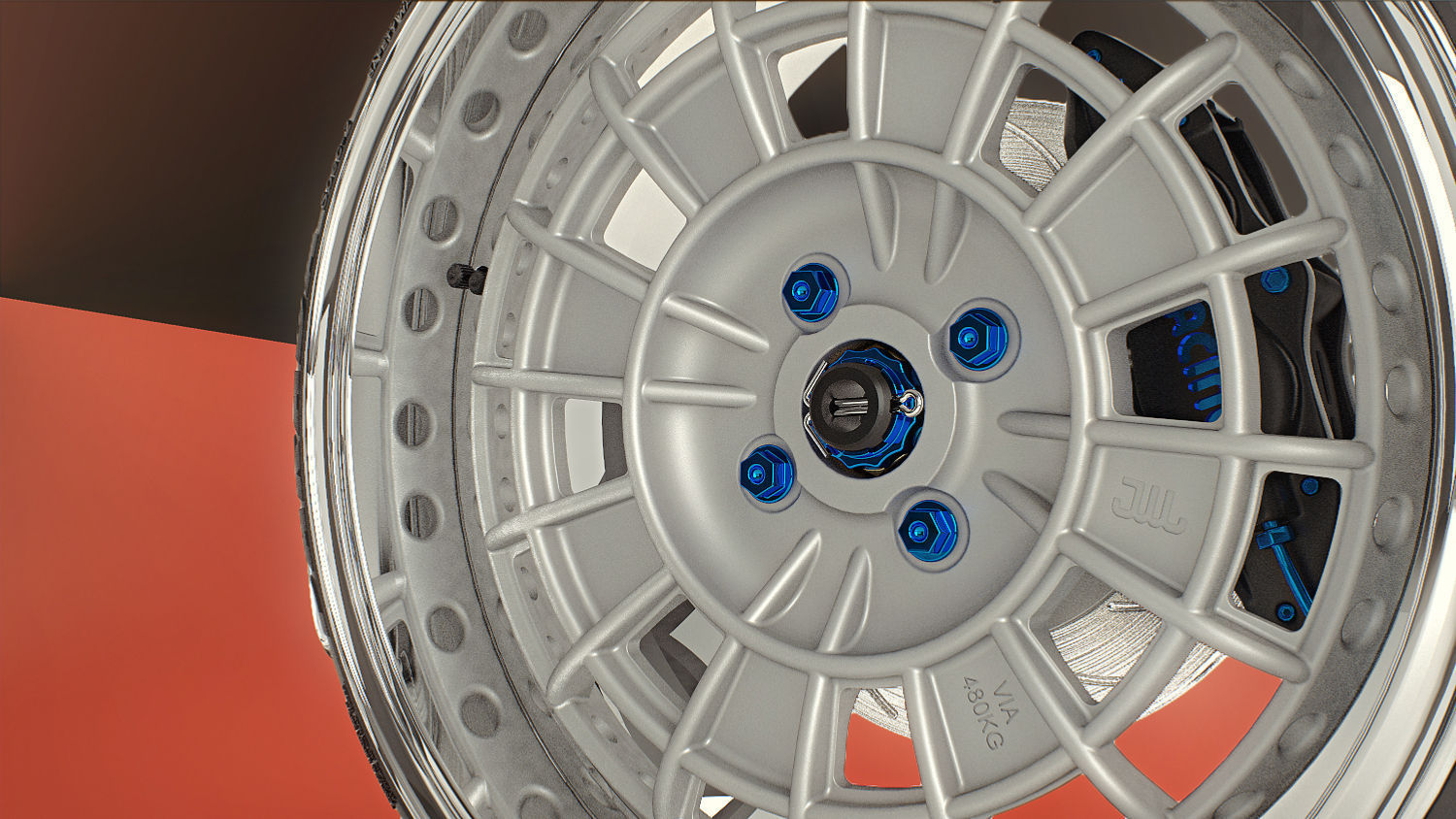 Mugen NR10R 18in JDM rare rim - RIM ONLY - 3D model | CGTrader