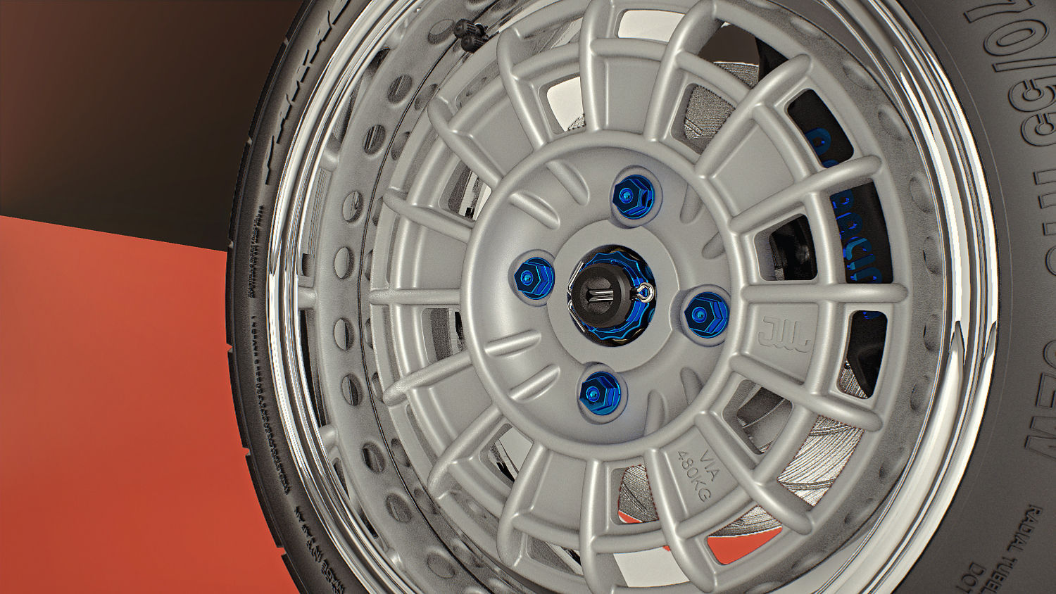 Mugen NR10R 15in JDM rare rim - RIM ONLY - 3D model | CGTrader