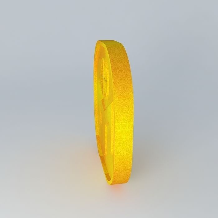 Mensa Gold Logo 3D model | CGTrader
