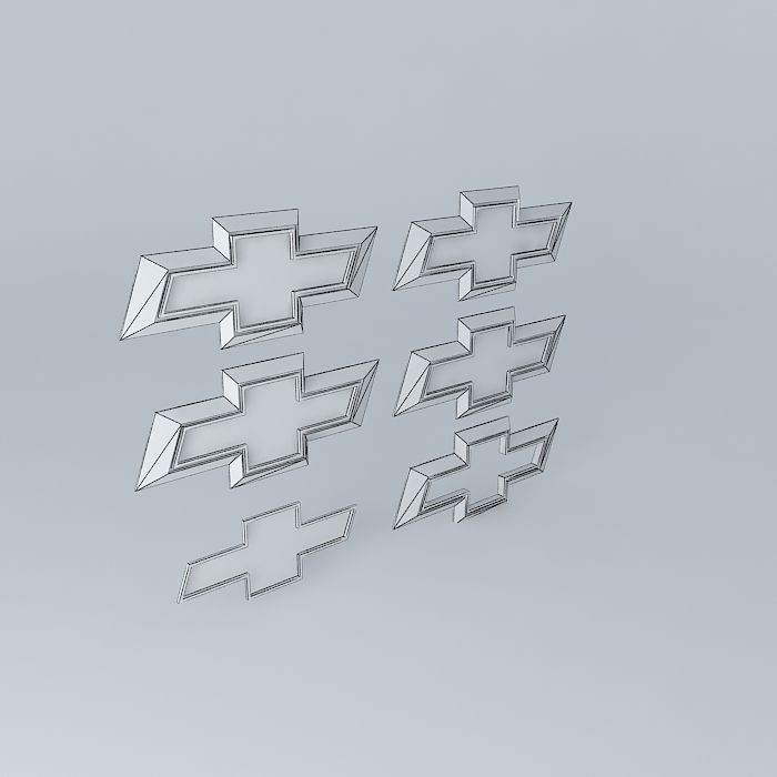 Chevrolet Logos 3D model | CGTrader