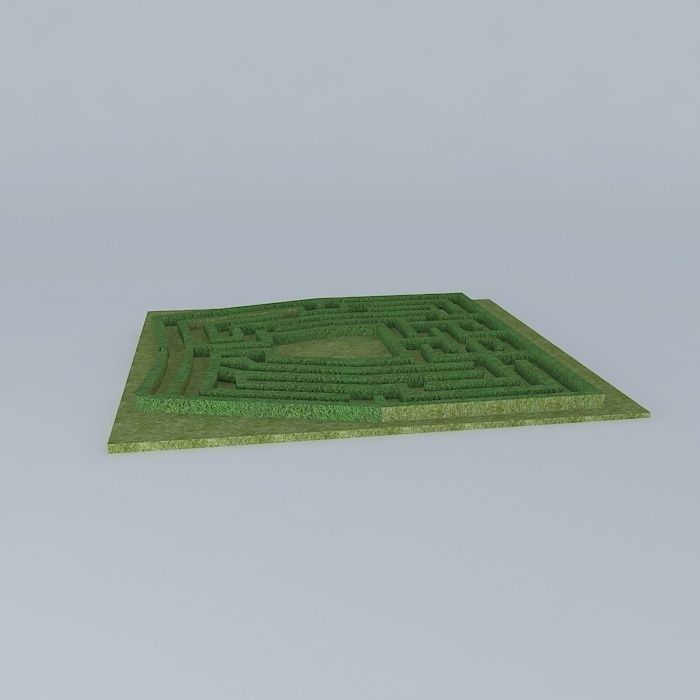 Labyrinth Maze Design at restored Governor Palace in Williams... free ...