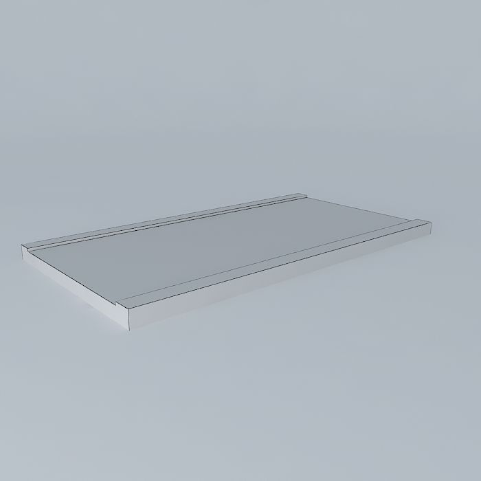 Footpath metal plate 3D model | CGTrader