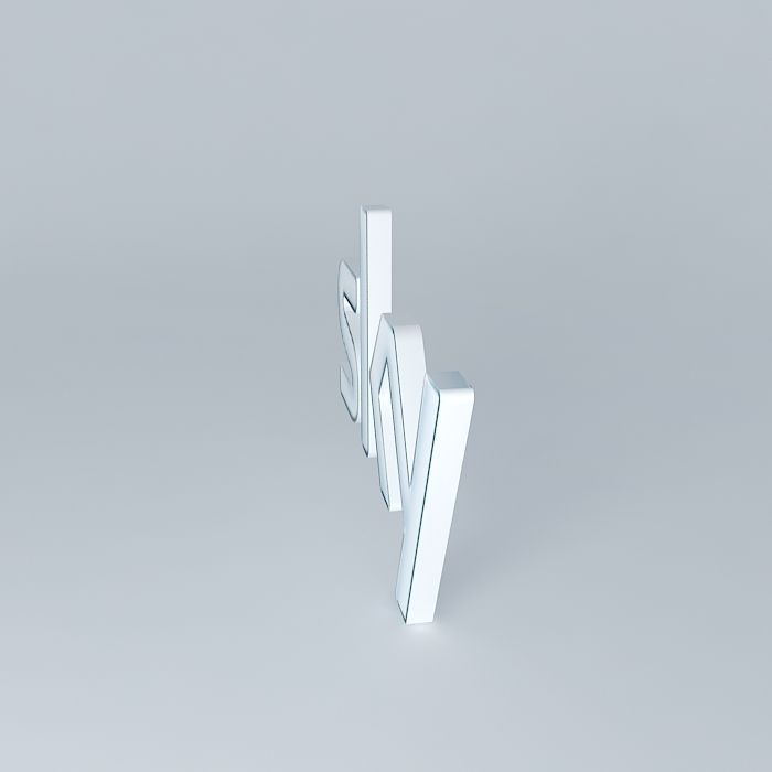 Sky Glass Logo 3D model | CGTrader