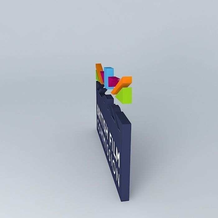 British Film Commission Logo 3D model | CGTrader