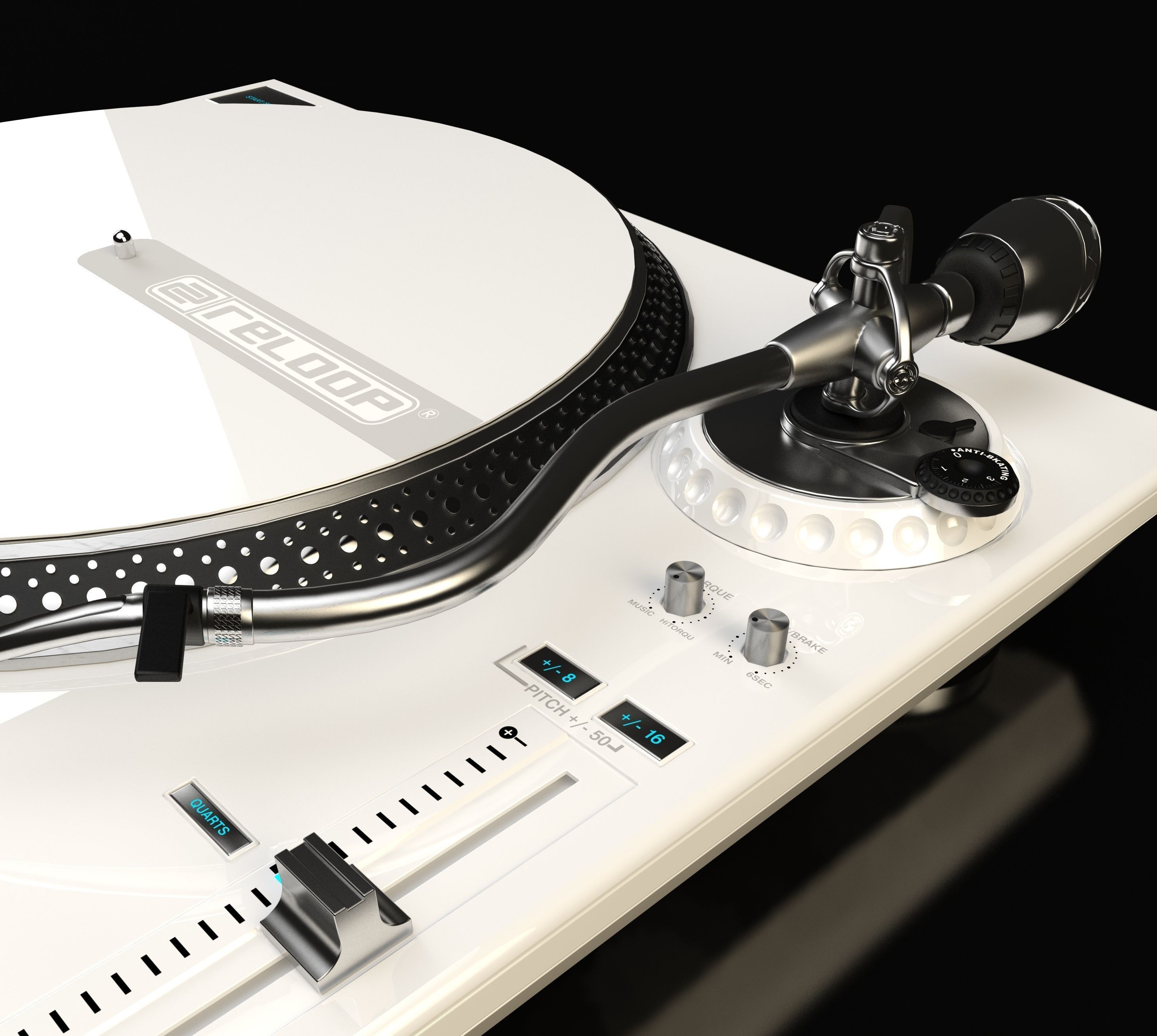 Reloop RP-7000 DJ Turntable 3D model | CGTrader
